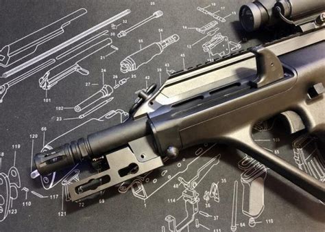 Rec 研究室 Ghk Aug 前握把轉接mlok 魚骨擴充座 杰丹田 生存遊戲 Airsoft