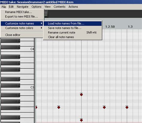 Session Drummer Midi Note File Drum Map For Reaper Untidy Music