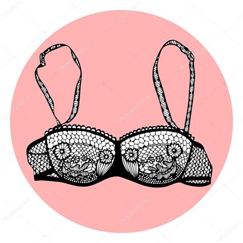 Lacy Sexy Vector Bra Stock Vector By ©comotom0 36986361