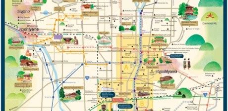 京都 マップ わかりやすい 京都 そうだ 観光マップ Dobr