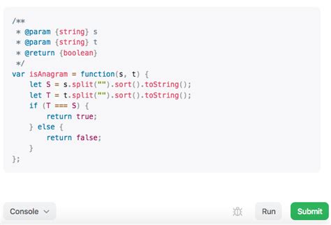 Leetcode 242 Valid Anagram Javascript Solution By Mohamed Jadib
