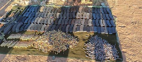 Aseguran Arsenal Bélico En Sonora Había Un Fusil Tipo Barret Calibre