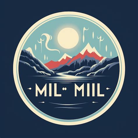Premium Photo Music Chill Logo Vintage Color