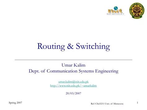 PPT Routing Switching PowerPoint Presentation Free Download ID 5957816