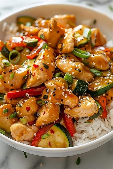 Honey Garlic Chicken Stir Fry Insanely Good
