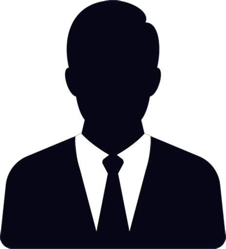 Man Icon Business Profile Isolated Vector Image Png Profile Picture