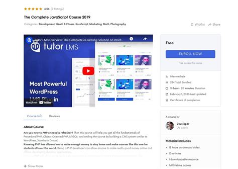 the 10 best online course themes for wordpress in 2024