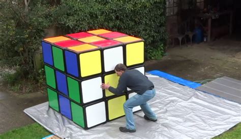 This Might Be The Worlds Largest Functional Rubiks Cube The Week
