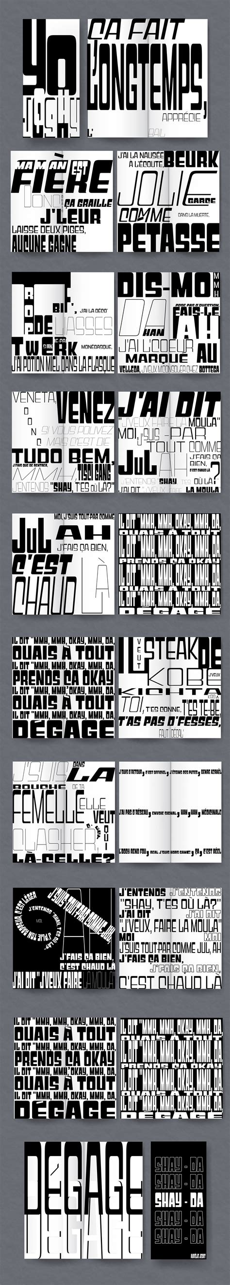 Expressive Typography On Behance