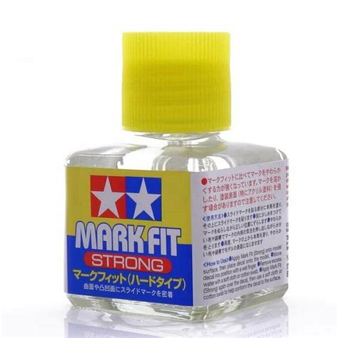 Tamiya MARK FIT STRONG (Decal Solution) 40ml - AIRBRUSHSTUDIO