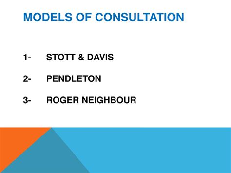 Ppt The Consultation Powerpoint Presentation Free Download Id 2044852