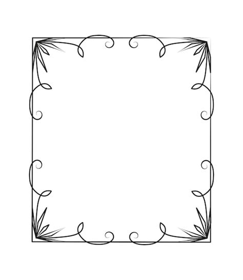 Vector Illustration Of Rectangular Frame Premium Vector