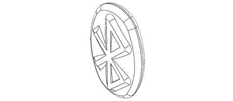 Stl File 3d Art Bluetooth Logo 🎨 ・design To Download And 3d Print・cults