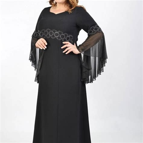 مدل لباس پوشیده برای افراد چاق لباس شب برای چاق ها