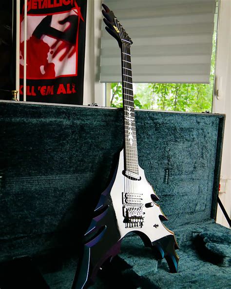 Esp Arrow Custom Shop 2012 Black Maziora Andromeda Reverb