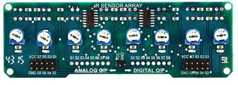 Ir Line Following Robot Using Ir Sensor Array8 Input And L293d Motor Driver 6 Steps