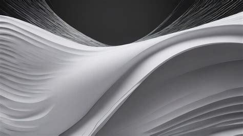 Premium Photo 3d Renderwhite Curved Lines Technical Texture Texture Background