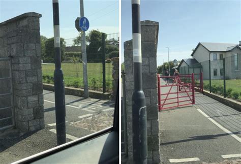 This Bike Path I Found While On Holiday If Youre Driving You Cant See If Bikes Are Coming