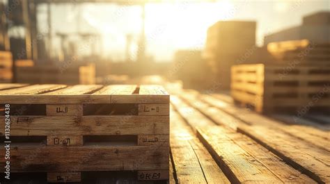 Streamlined Inbound Logistics With Labeled Pallets For Easy Sorting