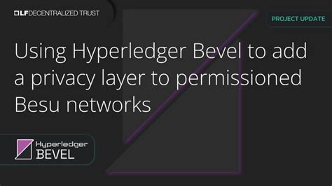 Lf Decentralized Trust The Open Source Foundation For Decentralized Technologies