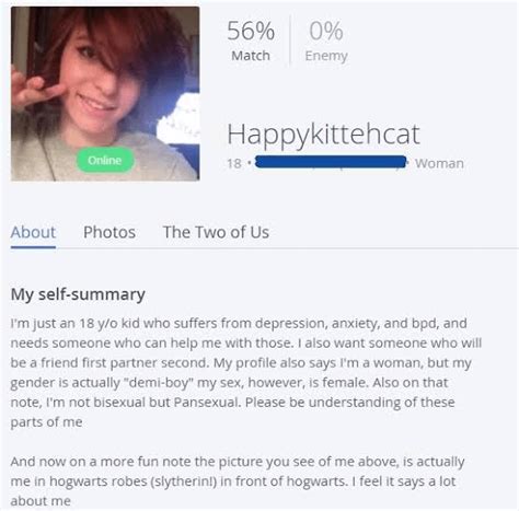 18 Year Old Miss Happy Kitty Suffering From Bpd And Is Looking For