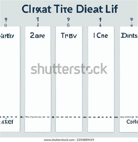 Create Horizontal Timeline Chart Showing Execution AI Generated Image Shutterstock