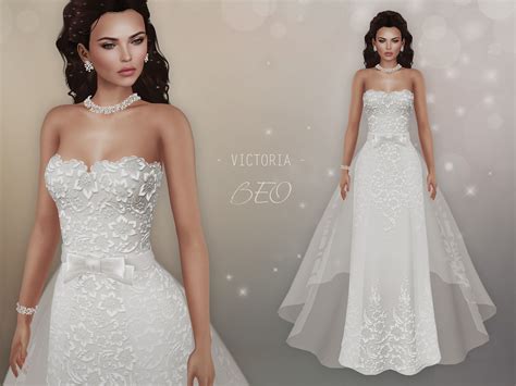 Sims 4 Brautkleider Cc Sims 4 Cc Hochzeit Ffgmt