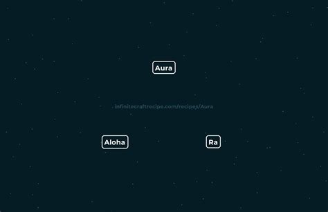 Aura Recipe How To Make Aura In Infinite Craft