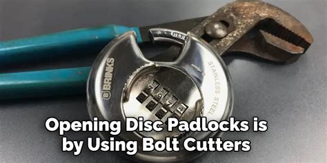How To Open A Disc Padlock Without Key Easy Ways