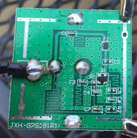 how can i modify this type of gps antenna for iridium r rtlsdr