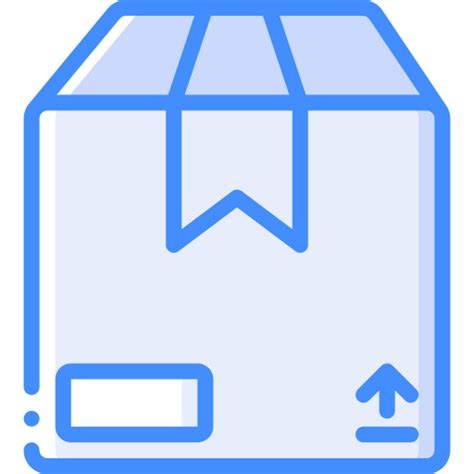 Box Basic Miscellany Blue Icon