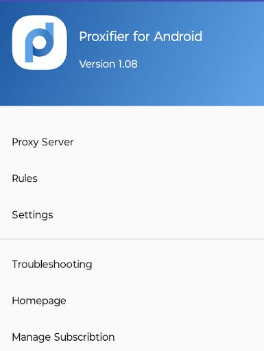 Setting Up A Proxy In The Proxifier App On Android
