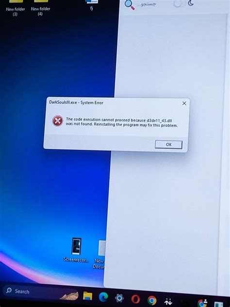 getting these errors while running dark souls 3 r cracksupport