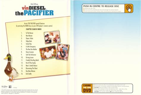 Dvd The Pacifier Walt Disney Australia