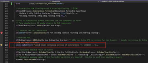 Debug Error Failed While Executing Kernels Of Interaction — Dualsphysics Forums