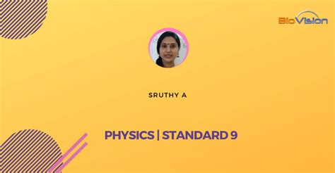Standard 9 Physics Unit 2 Equations Of Motion Video Class 5 And 6