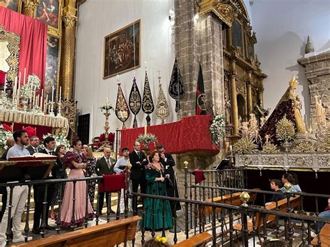 La Patrona de Lebrija no pudo procesionar por las calles de la ciudad por la previsión de lluvias