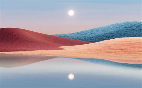 Windows11自带壁纸合集 哔哩哔哩