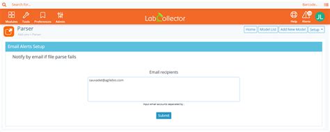Parser Add On Labcollector Lims