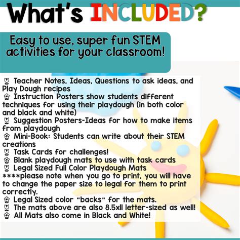 Spring Stem Activities Stem Challenges For Spring Stem Playdough Mats Primary Planet