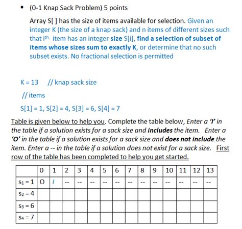 Solved Array S Has The Size Of Items Available For
