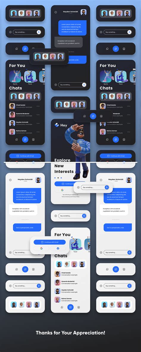 Ux Ui Chat App On Behance