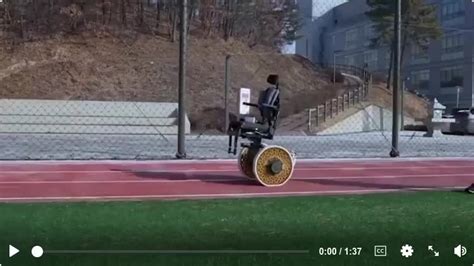 Researchers At The Korea Institute Of Machinery And Materials Kimm Have Developed A Wheelchair