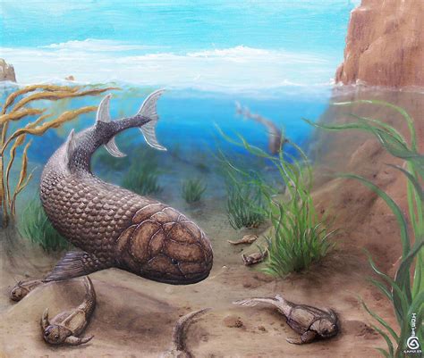 Eusthenopteron Asterolepis By Samiximas On Deviantart