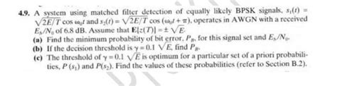 4 9 a system using matched filter detection of