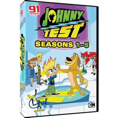 Johnny Test Seasons 1 5 Dvd