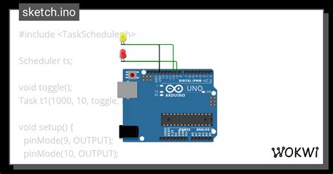 My Second Toggle Wokwi Esp32 Stm32 Arduino Simulator