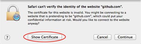 Macos Why Won T OS X Trust GitHub S SSL Certificate Super User