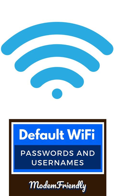 Default Wifi Passwords And Usernames Updated List For Your Router Updated Modem