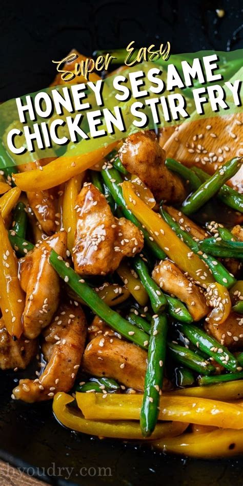 Honey Sesame Chicken Stir Fry Recipe Honey Sesame Chicken Chicken